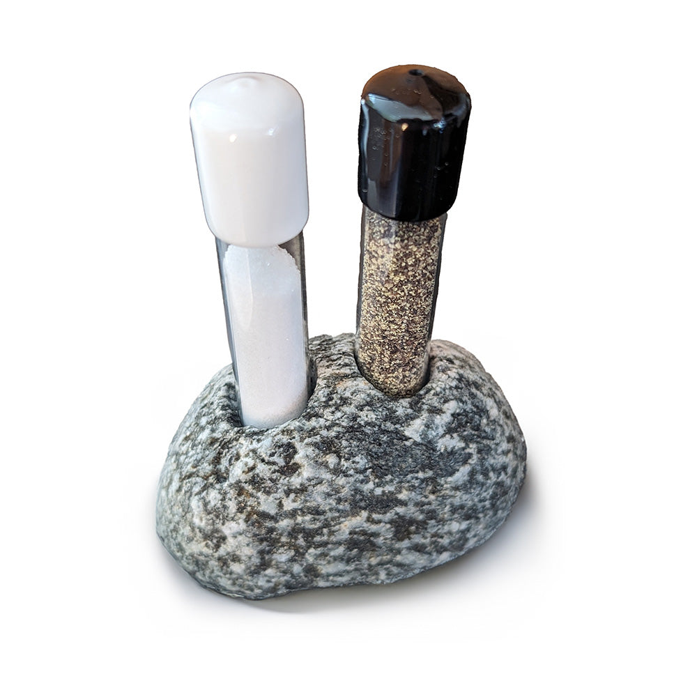 Salt of the Earth - Sea Stone | No-Tip | Salt & Pepper Shakers